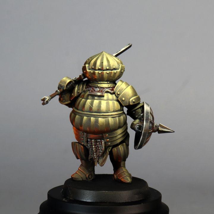 3D Printable [Free] [PDF Only] (Painting Guide) Onion Knight by Bite the Bullet